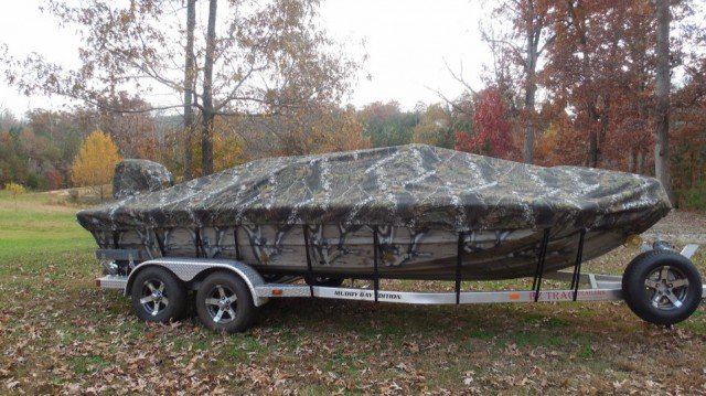 Camo Boat Covers and Bimini Tops - Boat Lovers Direct